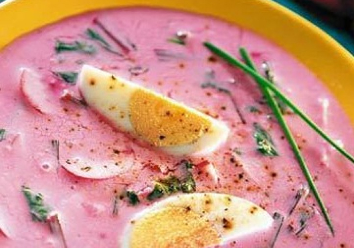 Barszcz różowy na robionym zakwasie - DoradcaSmaku.pl