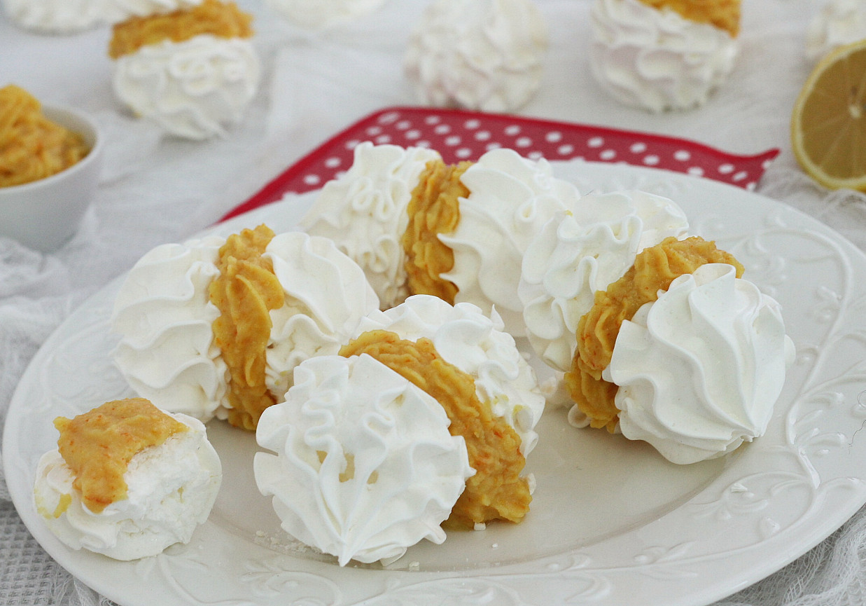 Bezy z orange curd - DoradcaSmaku.pl