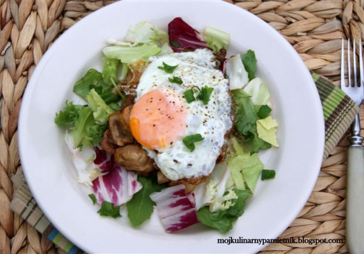 Bryzol z pieczarkami i jajkiem - DoradcaSmaku.pl