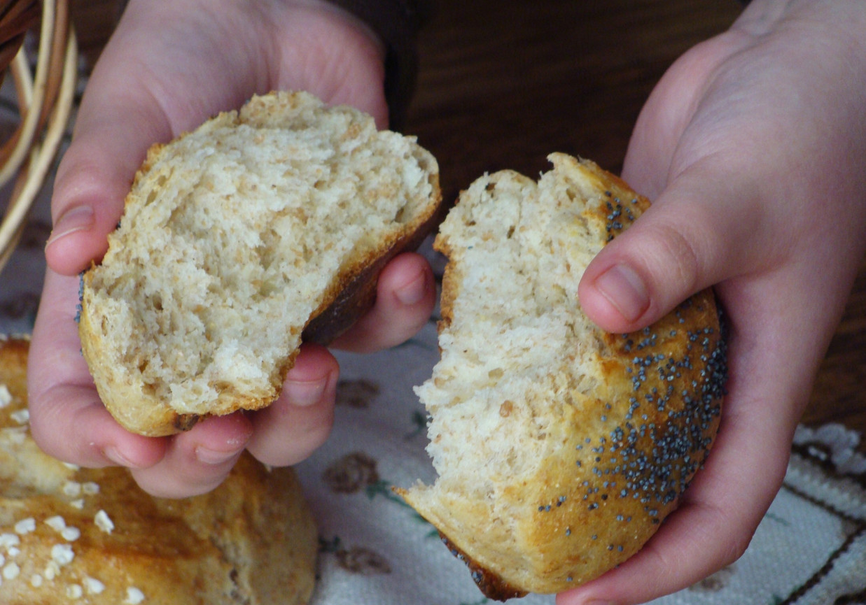 Bułki grahamki z ziemniakami - DoradcaSmaku.pl