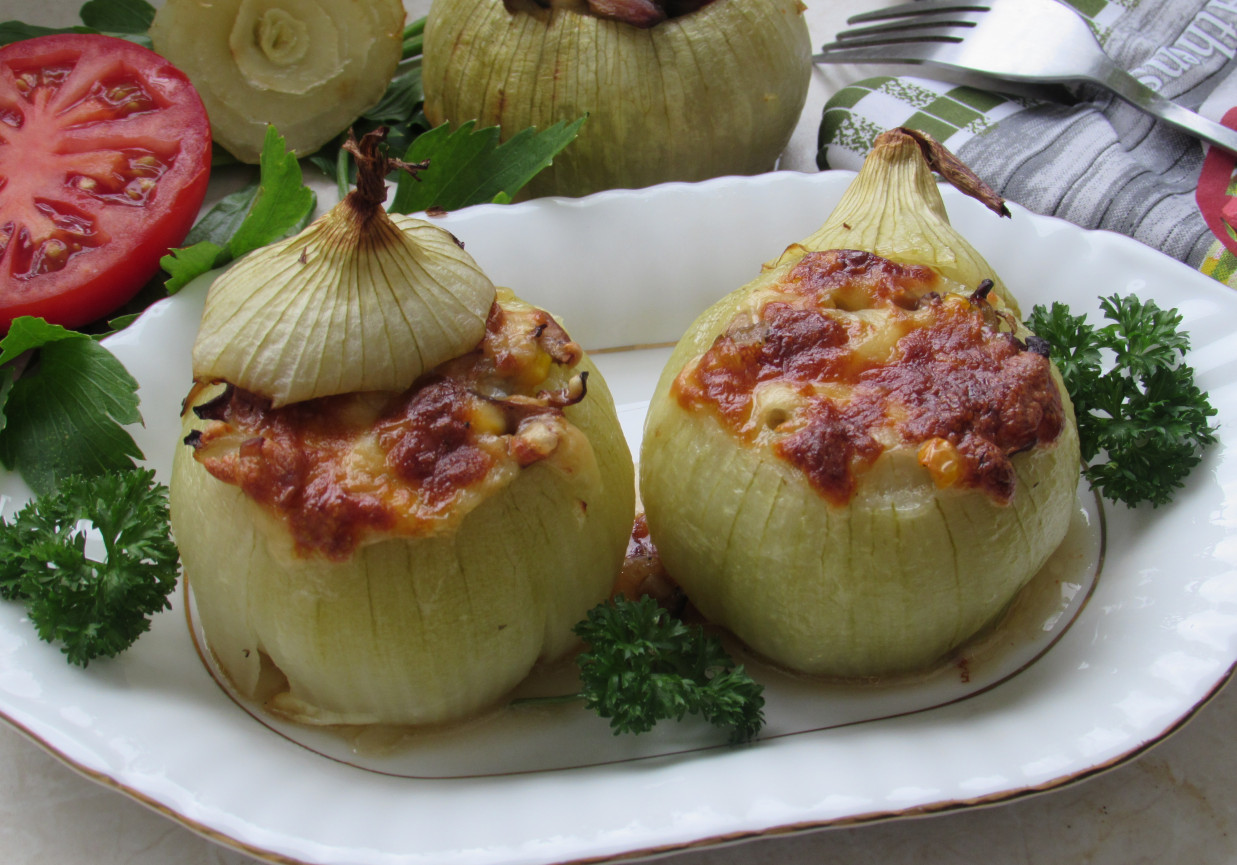 Cebule faszerowane - DoradcaSmaku.pl