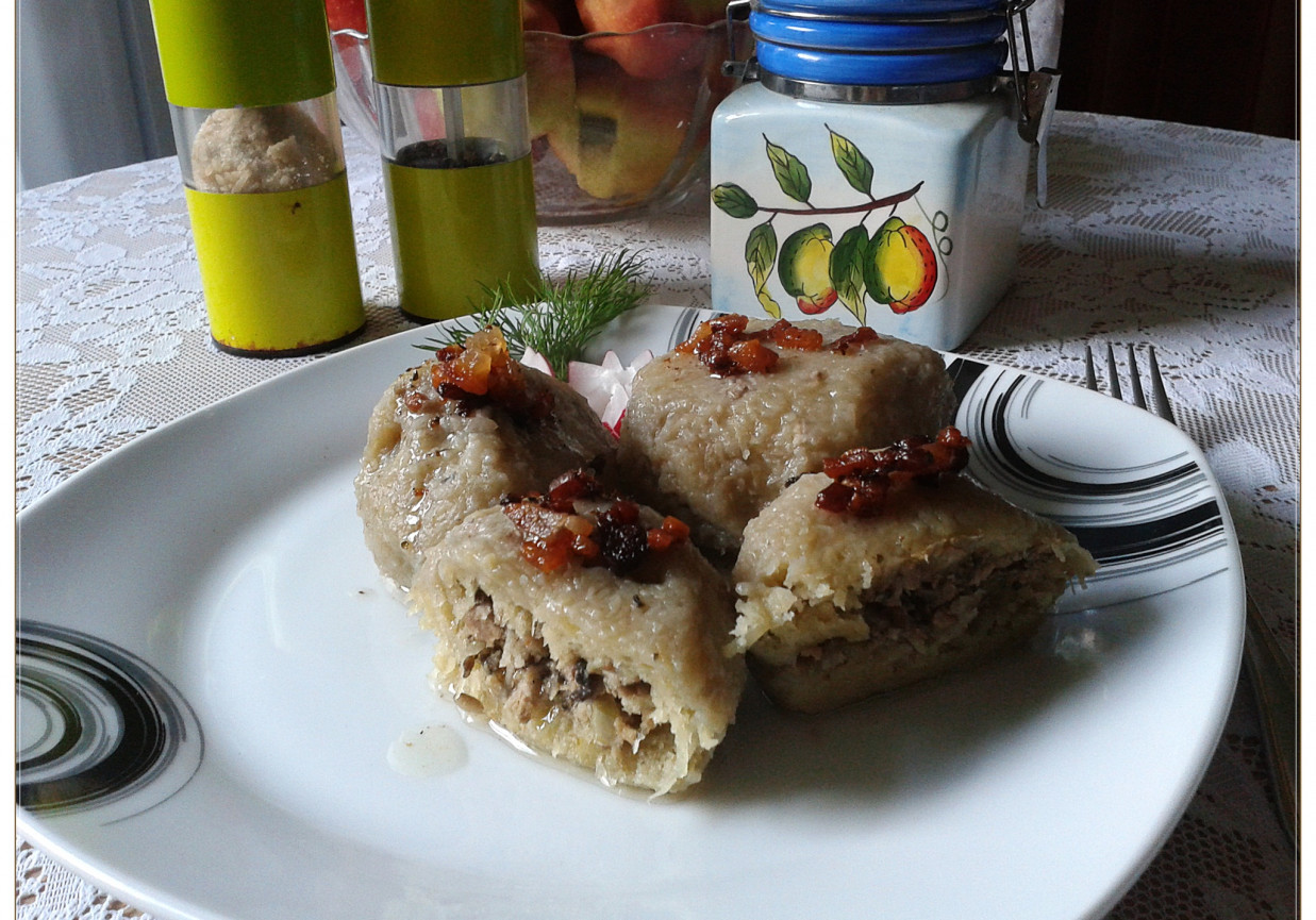 Cepeliny z łopatką i pieczarkami - DoradcaSmaku.pl