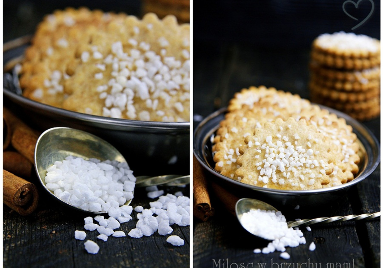 Ciasteczka szarlotkowe z cukrem perlistym - DoradcaSmaku.pl