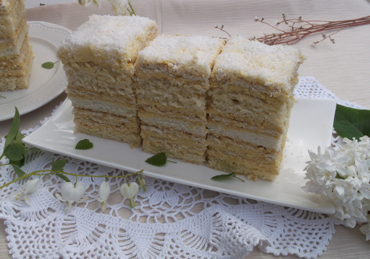 Ciasto ,, Rafaello ''. - DoradcaSmaku.pl