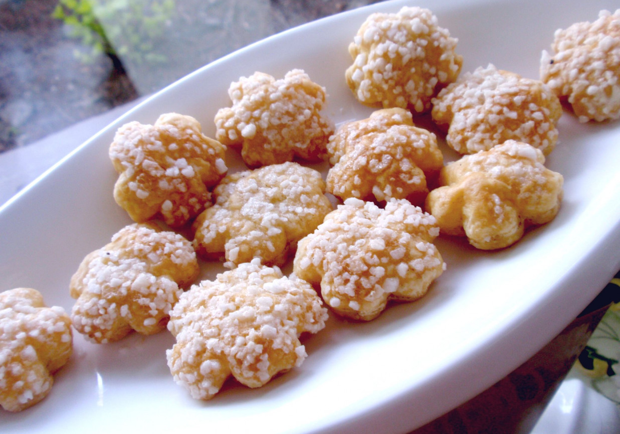 Coś słodkiego do kawusi czyli deserowe ciasteczka z cukrem perlistym ...