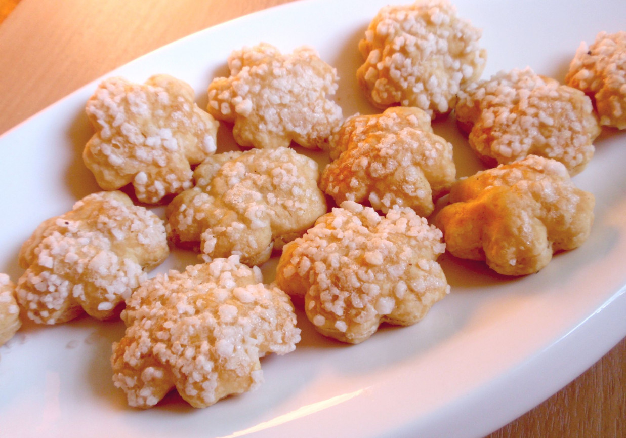 Coś słodkiego do kawusi czyli deserowe ciasteczka z cukrem perlistym ...