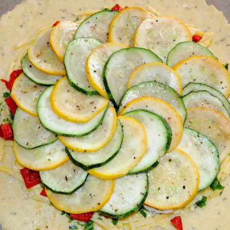 Cukiniowa tarta pieczona bez formy - DoradcaSmaku.pl