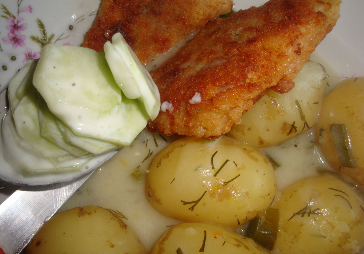 Filet rybny w panierce z bułki tartej i mąki - DoradcaSmaku.pl