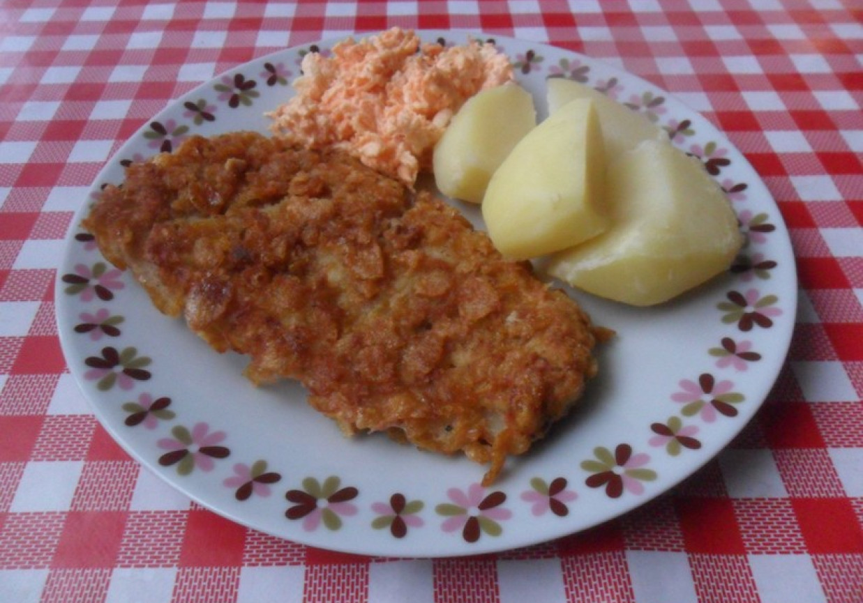 Filet z mintaja w płatkach kukurydzianych - DoradcaSmaku.pl