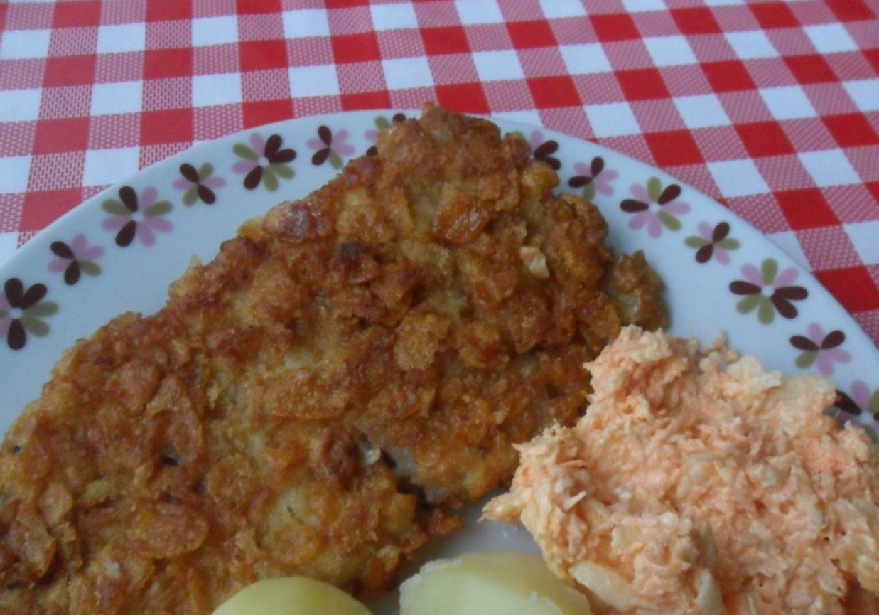 Filet z mintaja w płatkach kukurydzianych - DoradcaSmaku.pl