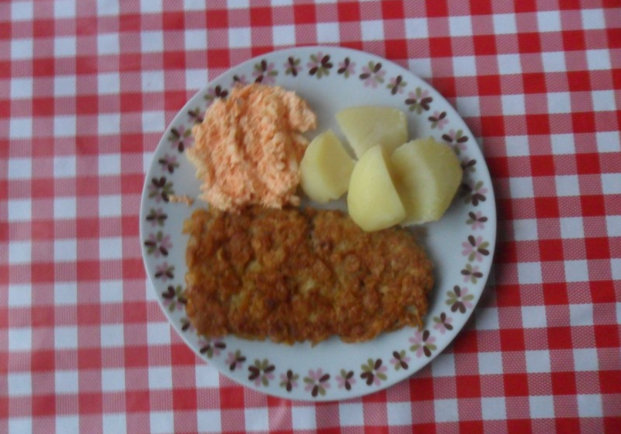 Filet z mintaja w płatkach kukurydzianych - DoradcaSmaku.pl