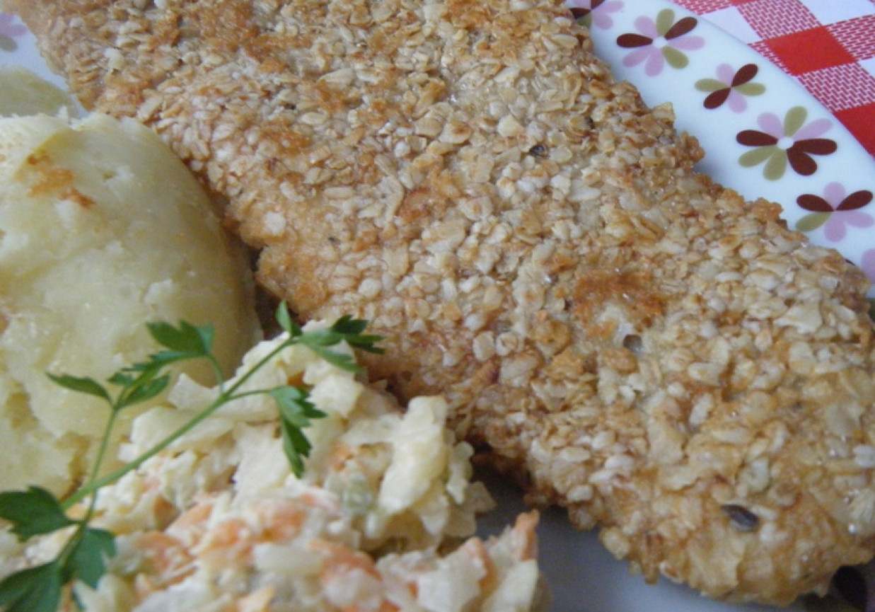 Filet z mintaja w płatkach owsianych - DoradcaSmaku.pl