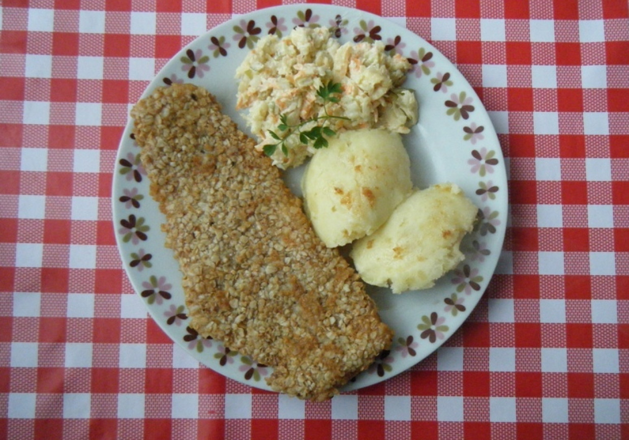 Filet z mintaja w płatkach owsianych - DoradcaSmaku.pl