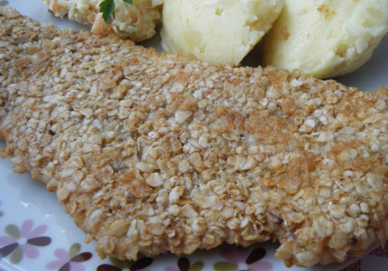 Filet z mintaja w płatkach owsianych - DoradcaSmaku.pl