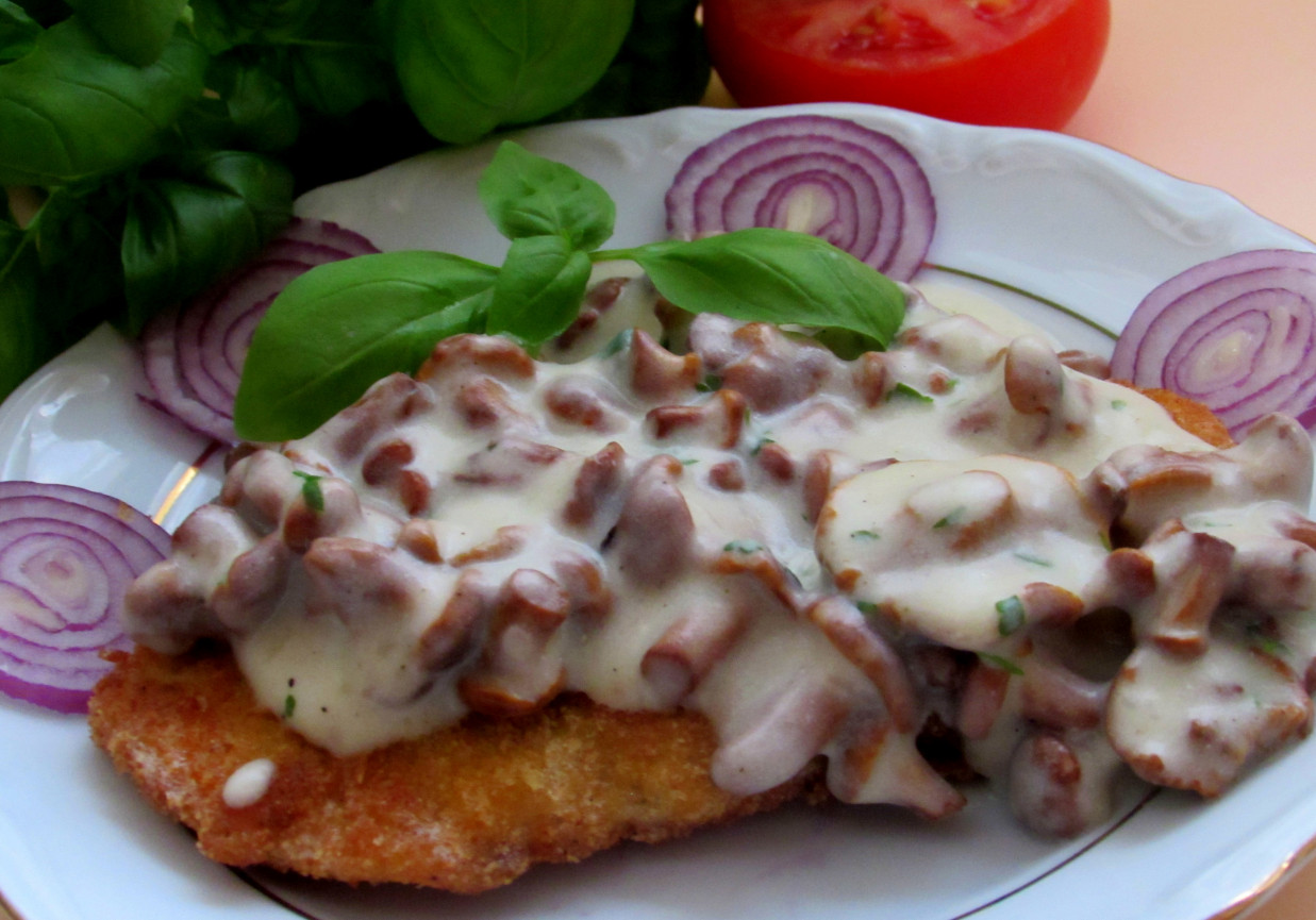 Filet z sosem kurkowym - DoradcaSmaku.pl