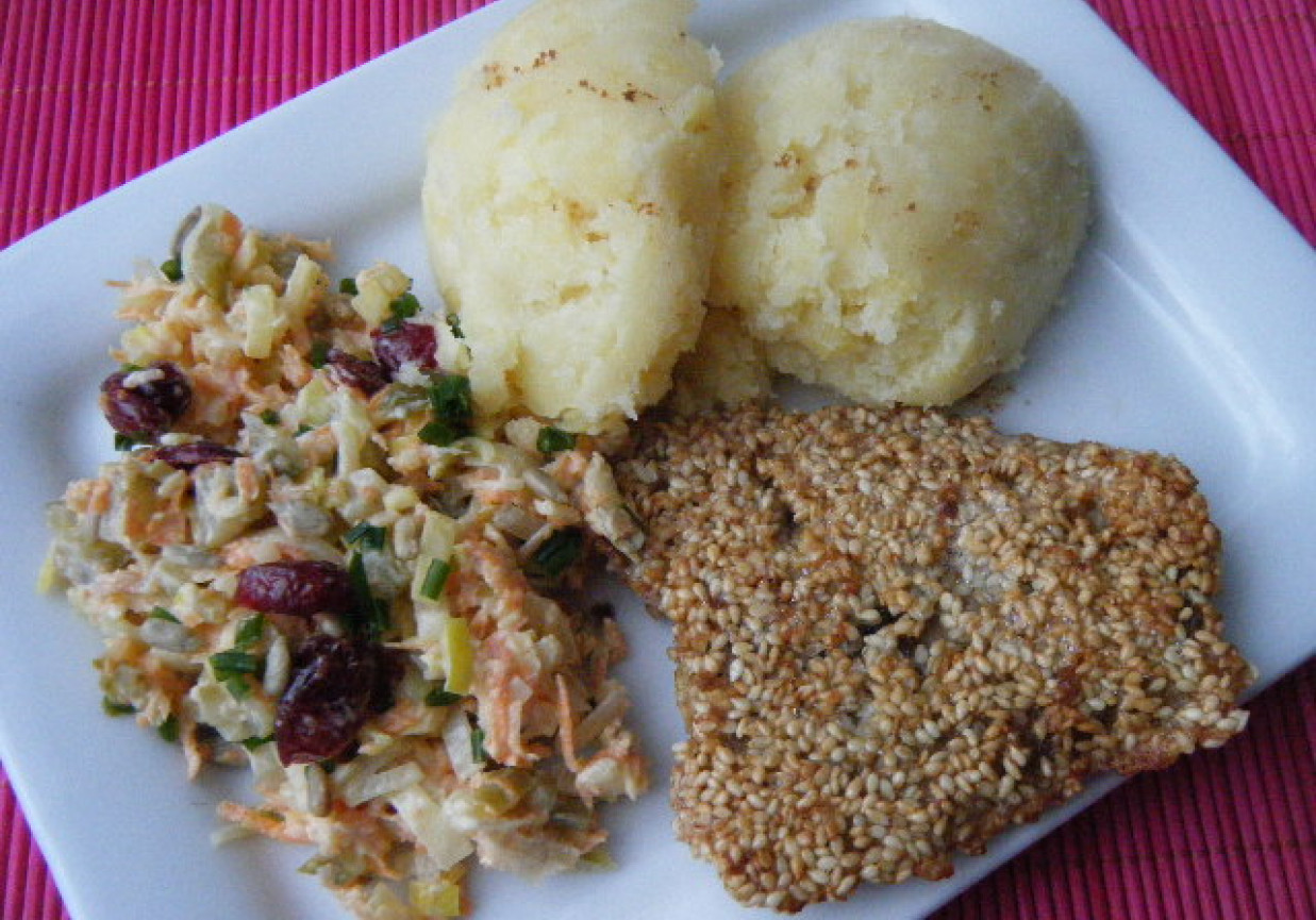 Filety z mintaja w sezamowej panierce - DoradcaSmaku.pl