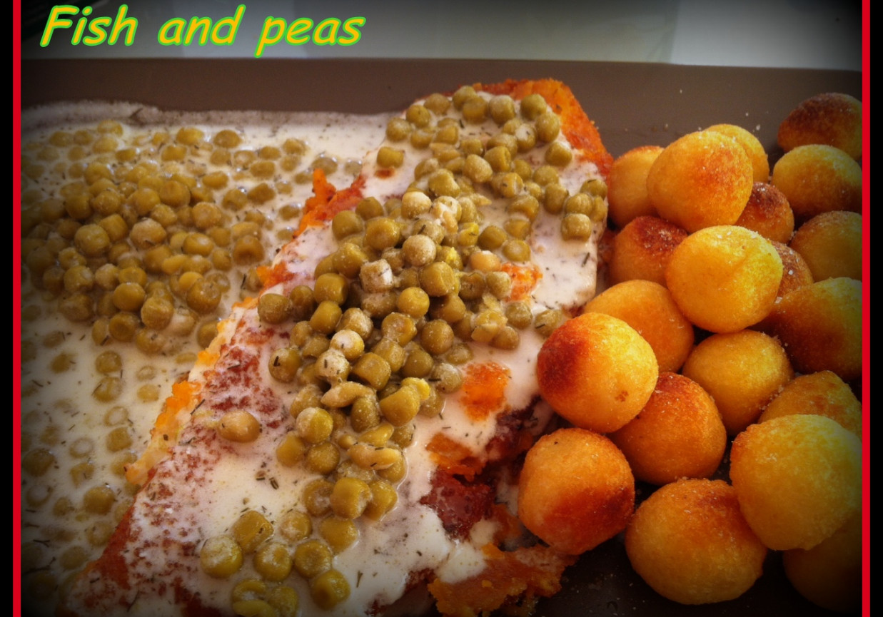 Fish and peas - DoradcaSmaku.pl