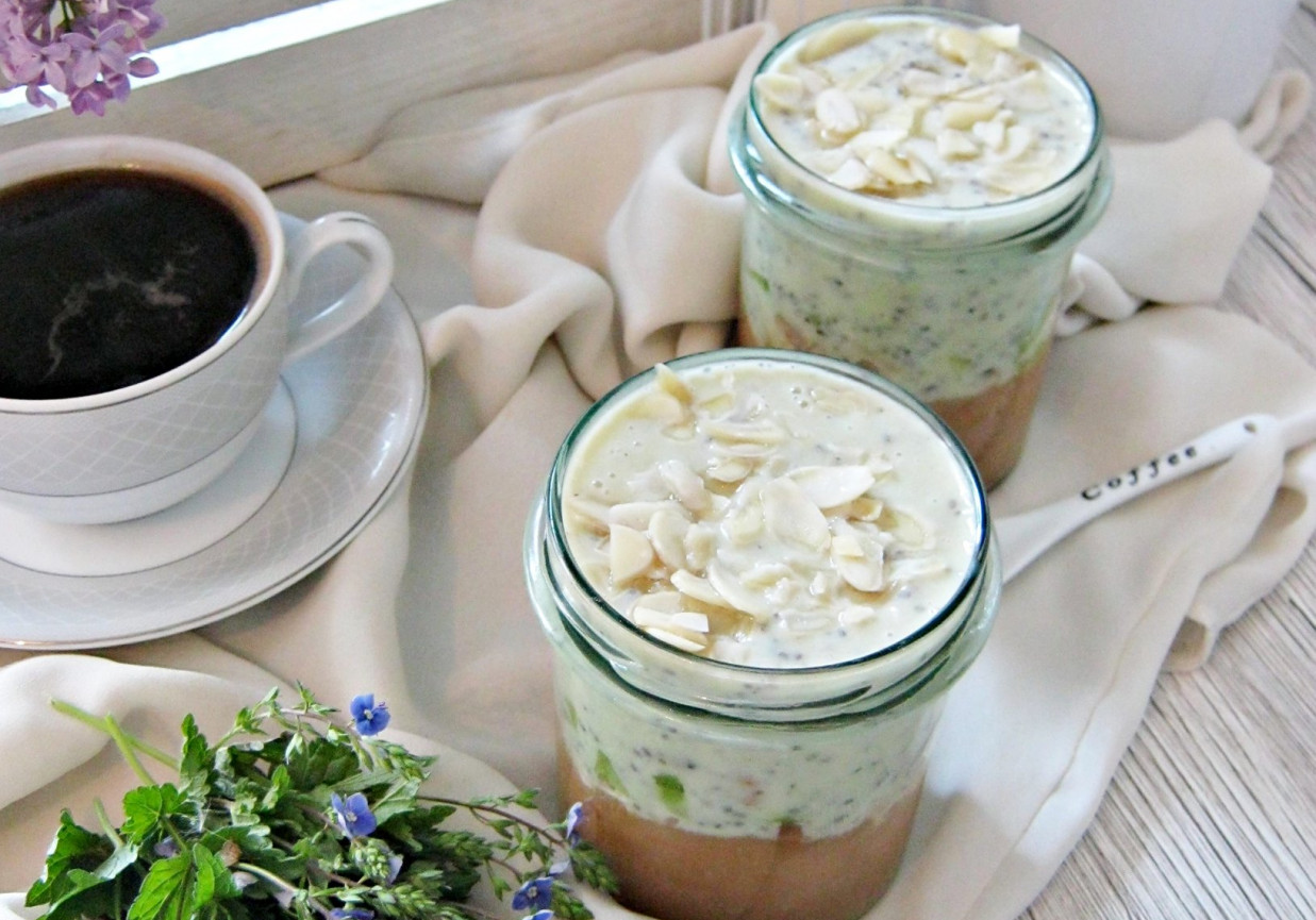 Fit deser szarlotka-kiwi - DoradcaSmaku.pl