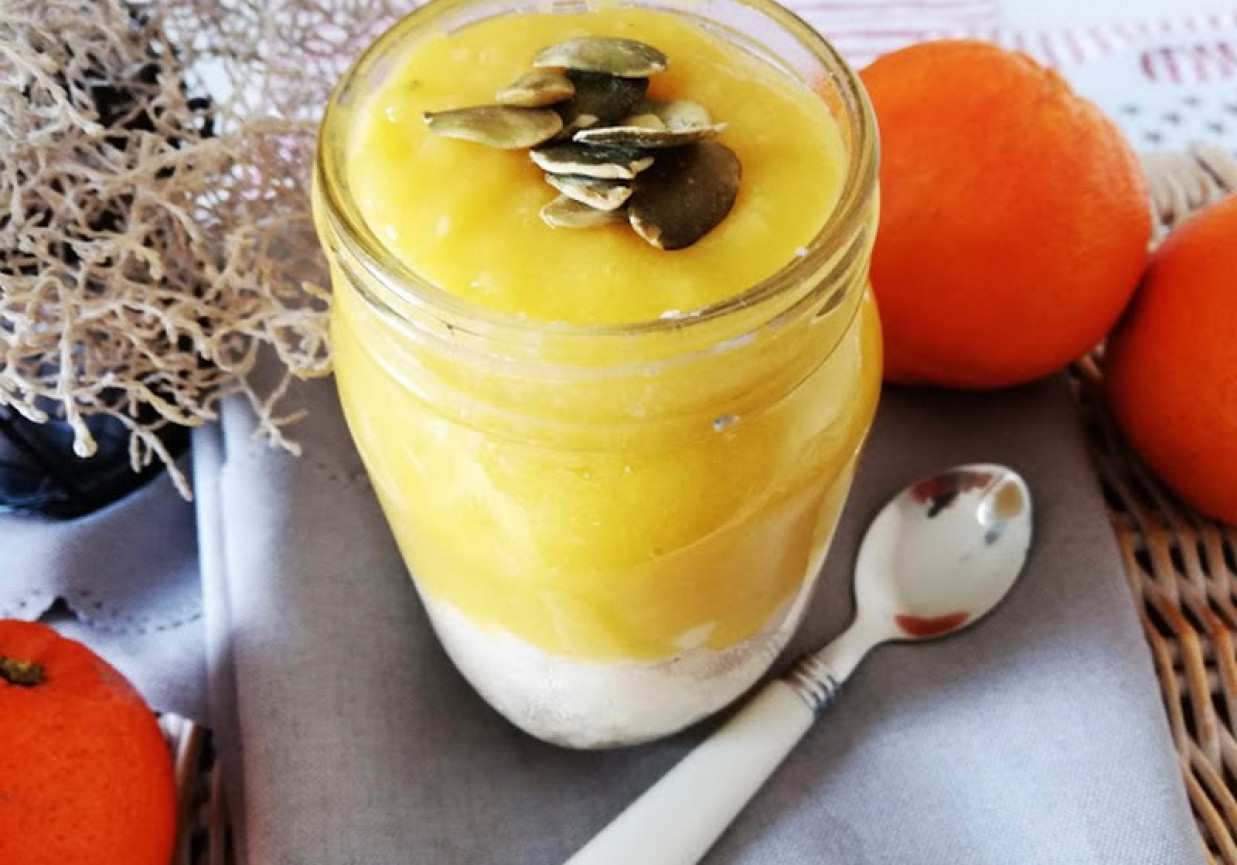 Fit deser z mango i kaszy manny - DoradcaSmaku.pl