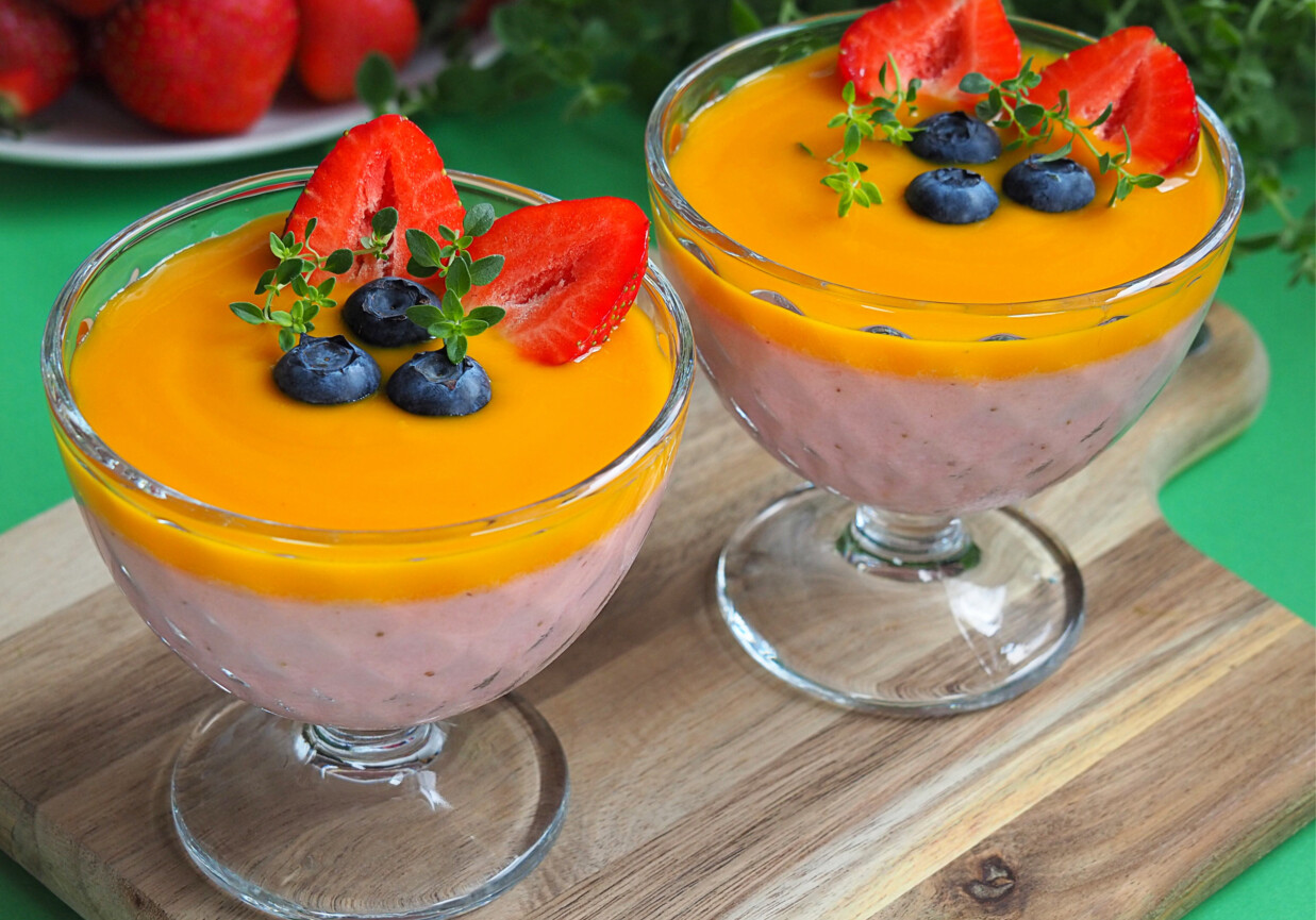 Fit panna cotta na maślance - DoradcaSmaku.pl