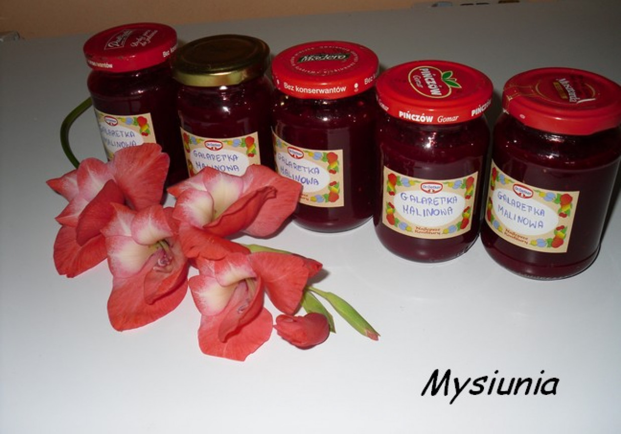 Galaretka malinowa do słoików - DoradcaSmaku.pl