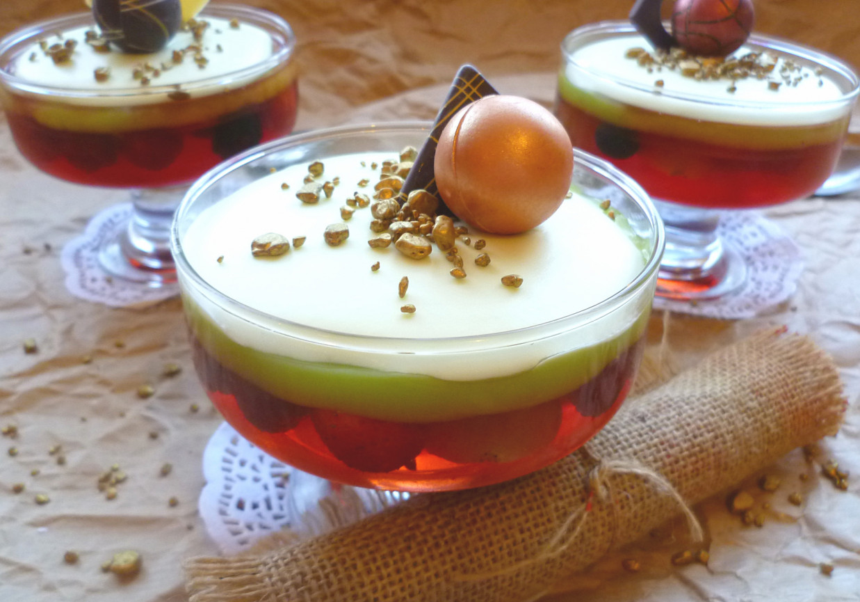 Galaretka z pysiowym budyniem - DoradcaSmaku.pl