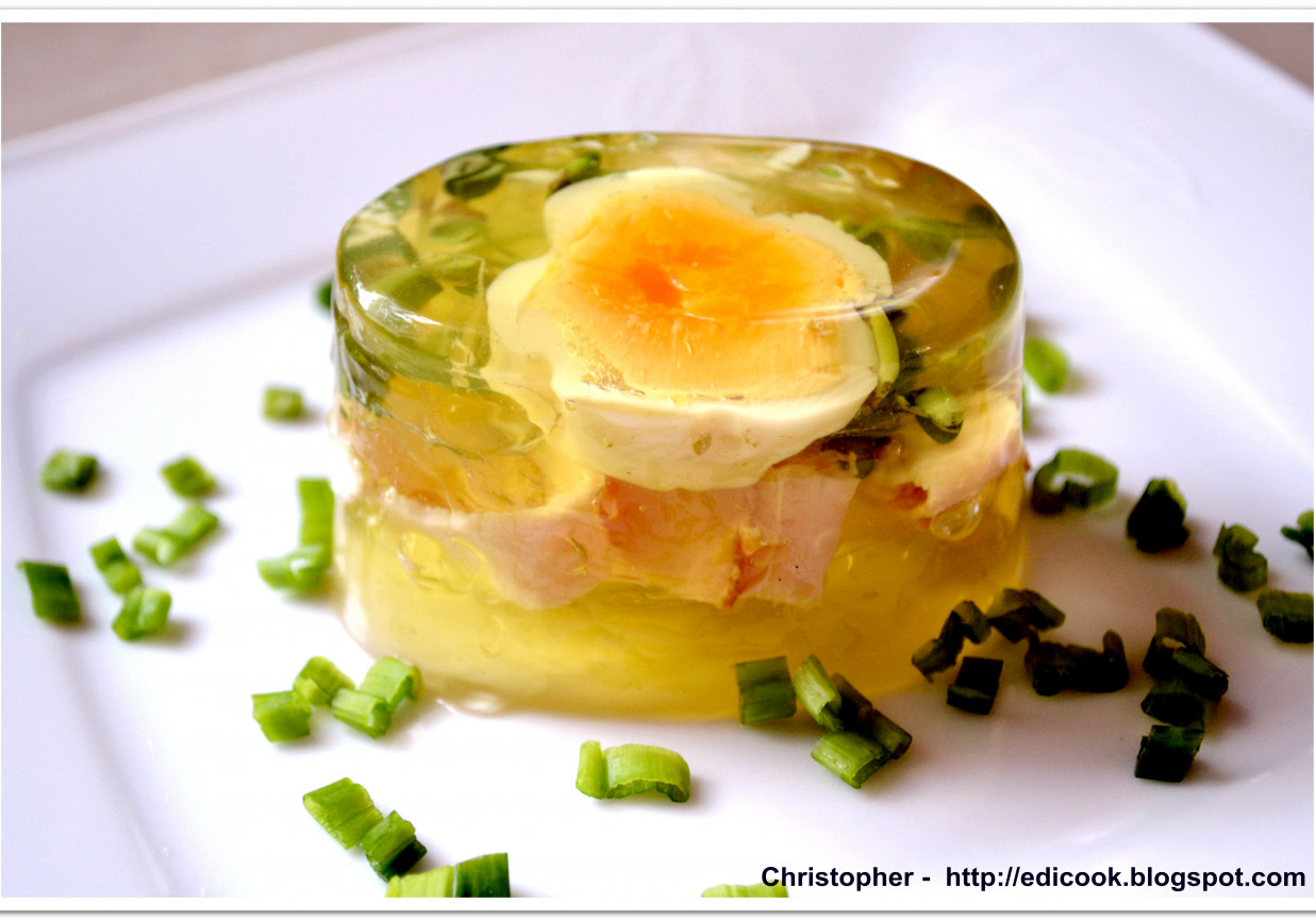 Galaretka z szynką i jajkiem. - DoradcaSmaku.pl