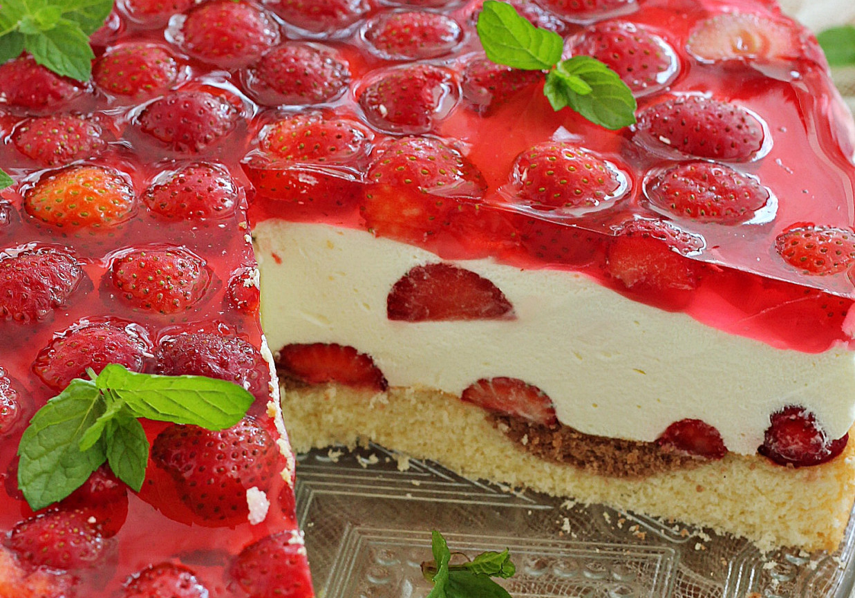 Galaretka z truskawkami - DoradcaSmaku.pl