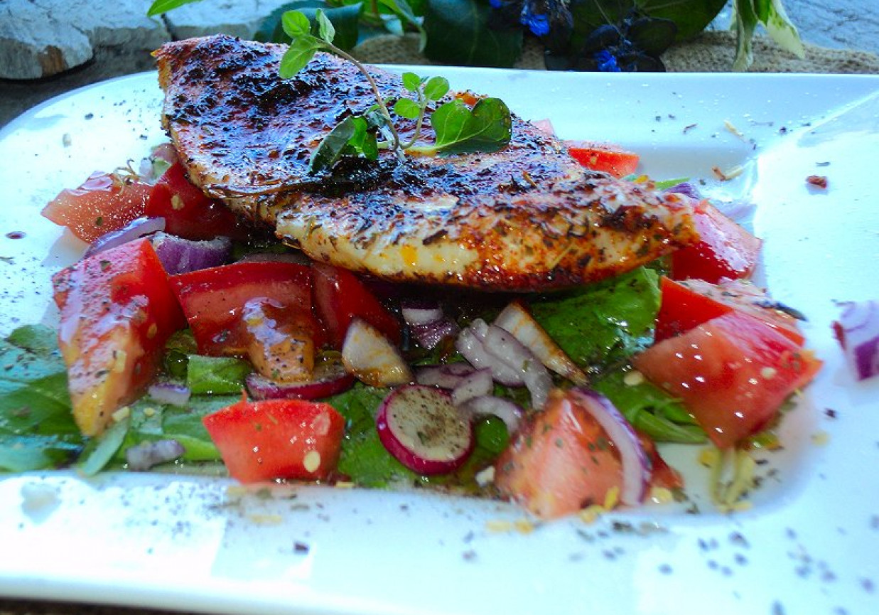 Grillowana na ostro pierś z kurczaka - DoradcaSmaku.pl