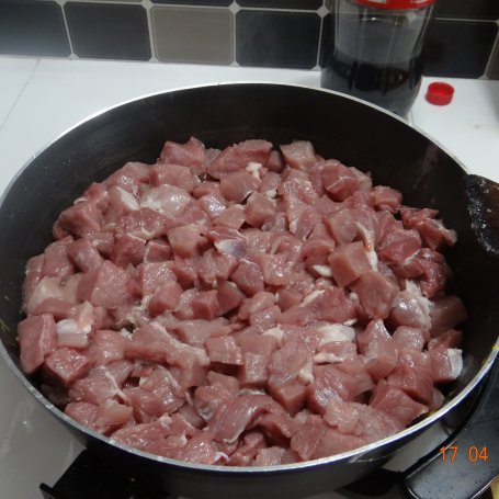 Gulasz z szynki z ryżem. - DoradcaSmaku.pl