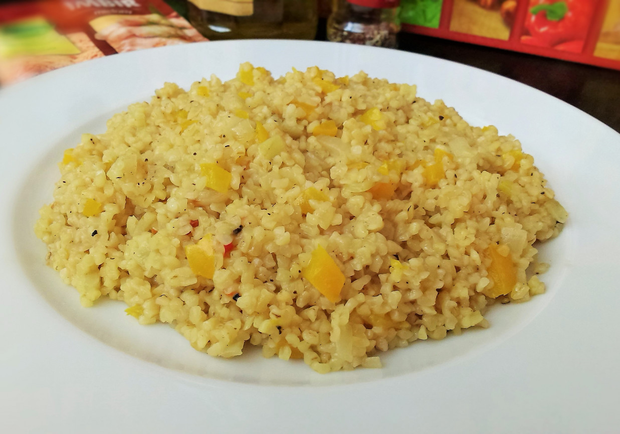 Imbirowe risotto z kaszy bulgur - DoradcaSmaku.pl