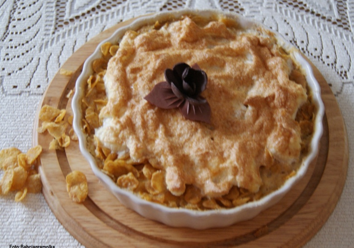 Jabłkowy pudding z corn flakes : - DoradcaSmaku.pl