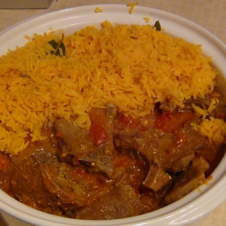 Jagnięcina w kormie i ryżu pilaf - DoradcaSmaku.pl