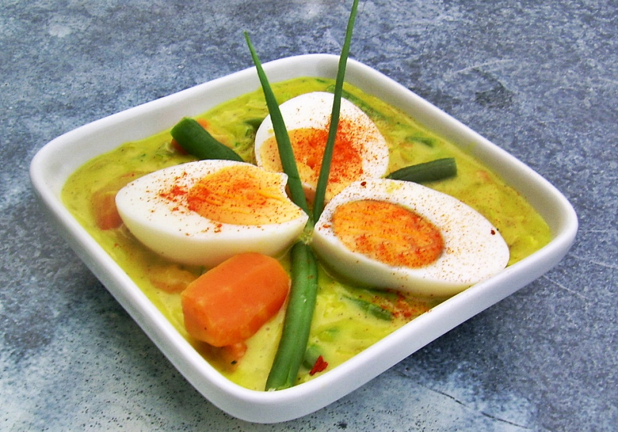 Jajka w sosie curry - DoradcaSmaku.pl