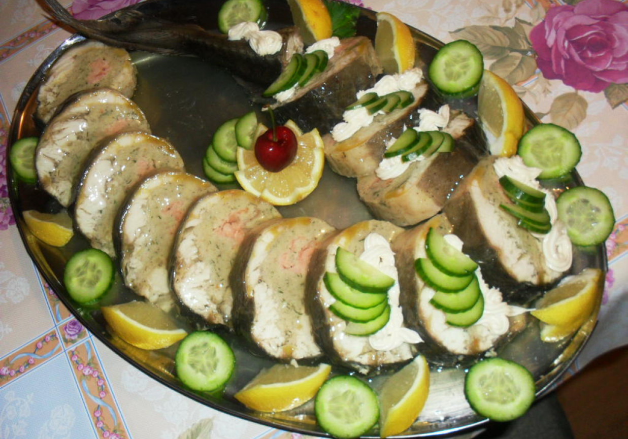 Jesiotr nadziewany w galarecie - DoradcaSmaku.pl