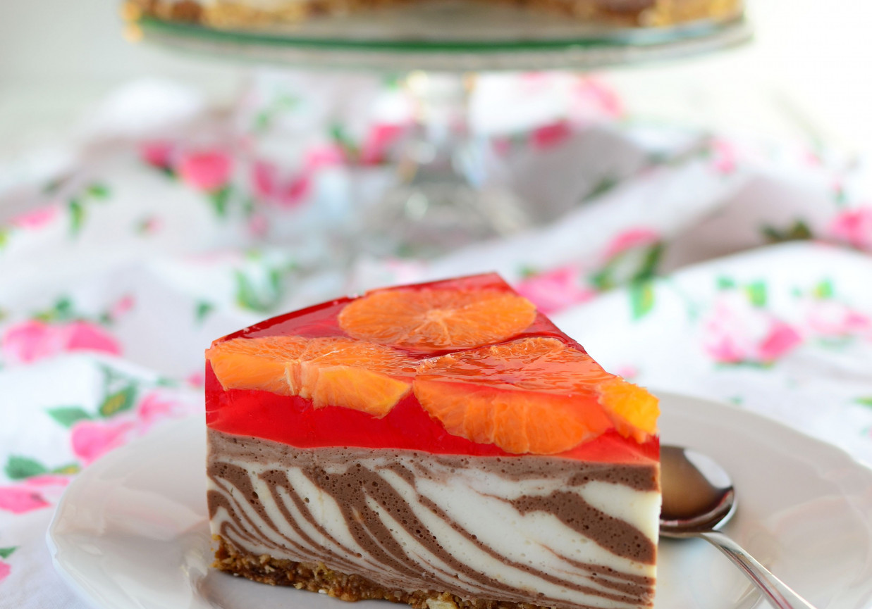 Jogurtowa zebra na spodzie musli - DoradcaSmaku.pl