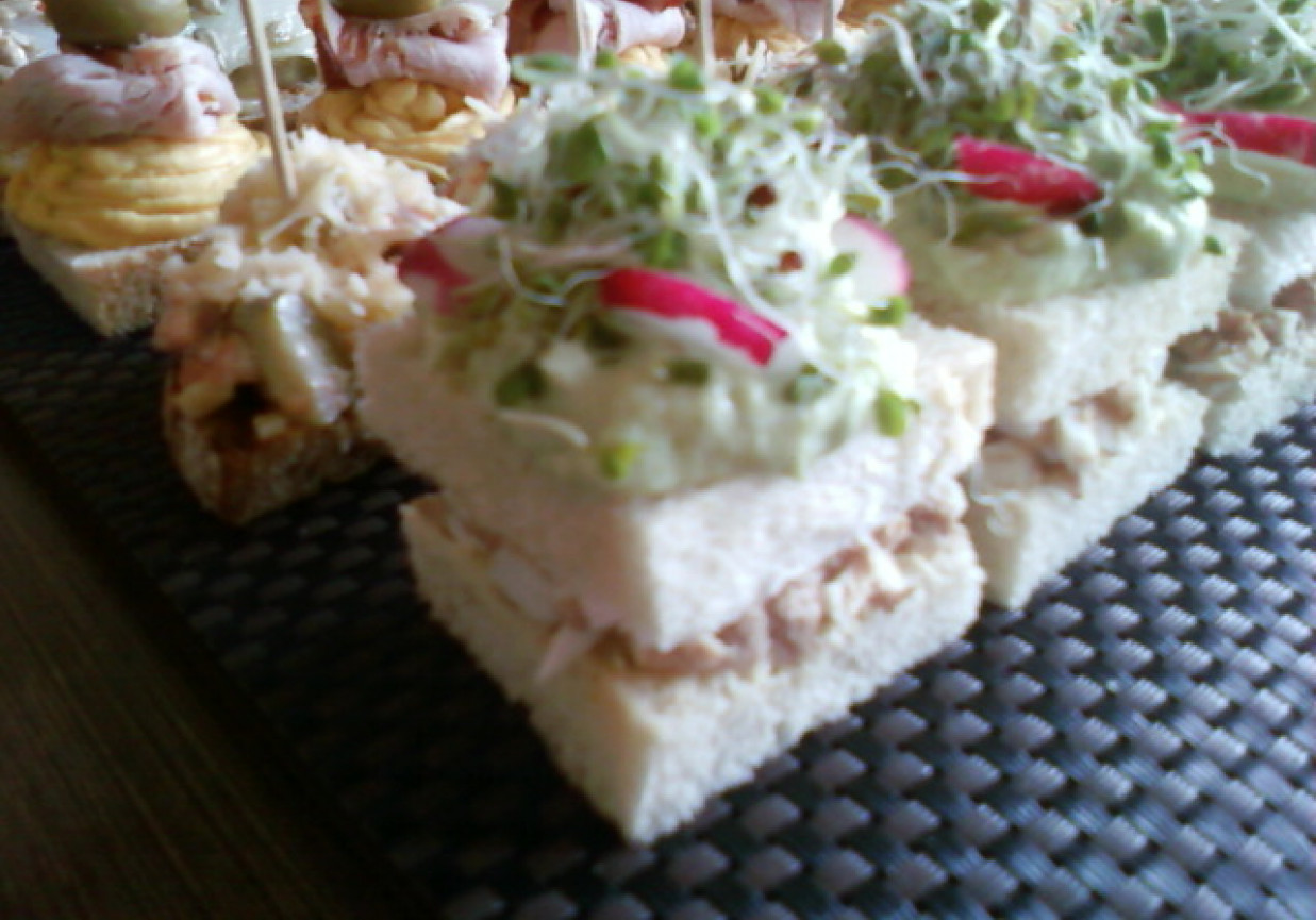 Kanapeczki imprezowe - z tuńczykiem i awokado - DoradcaSmaku.pl