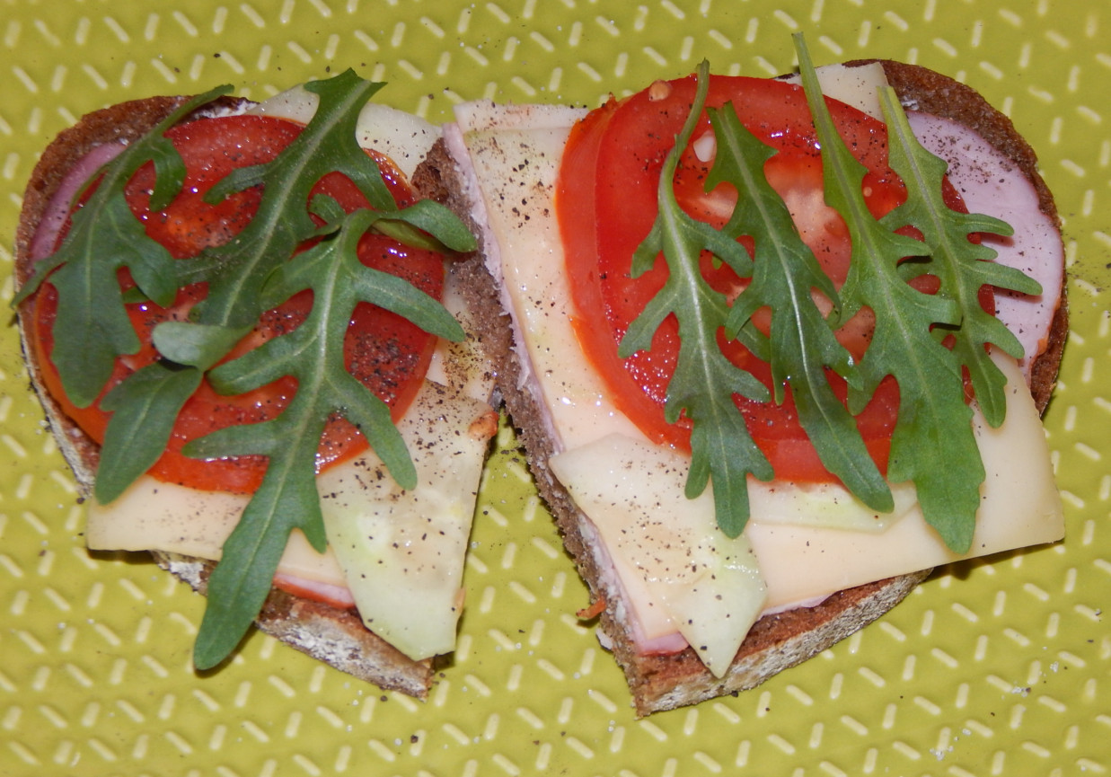 Kanapki klasyczne z szynką, serem i warzywami - DoradcaSmaku.pl