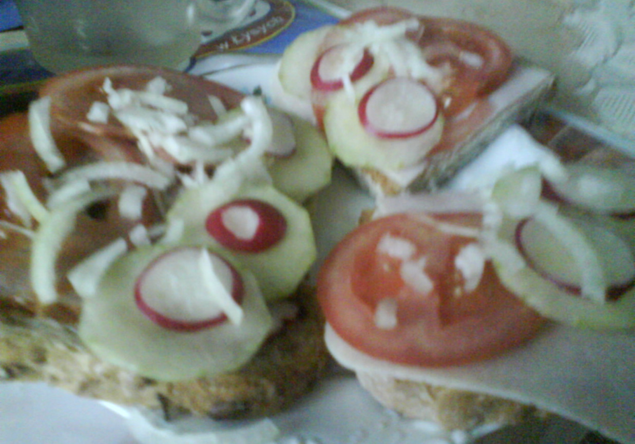 Kanapki kolorowe wiosenne - DoradcaSmaku.pl