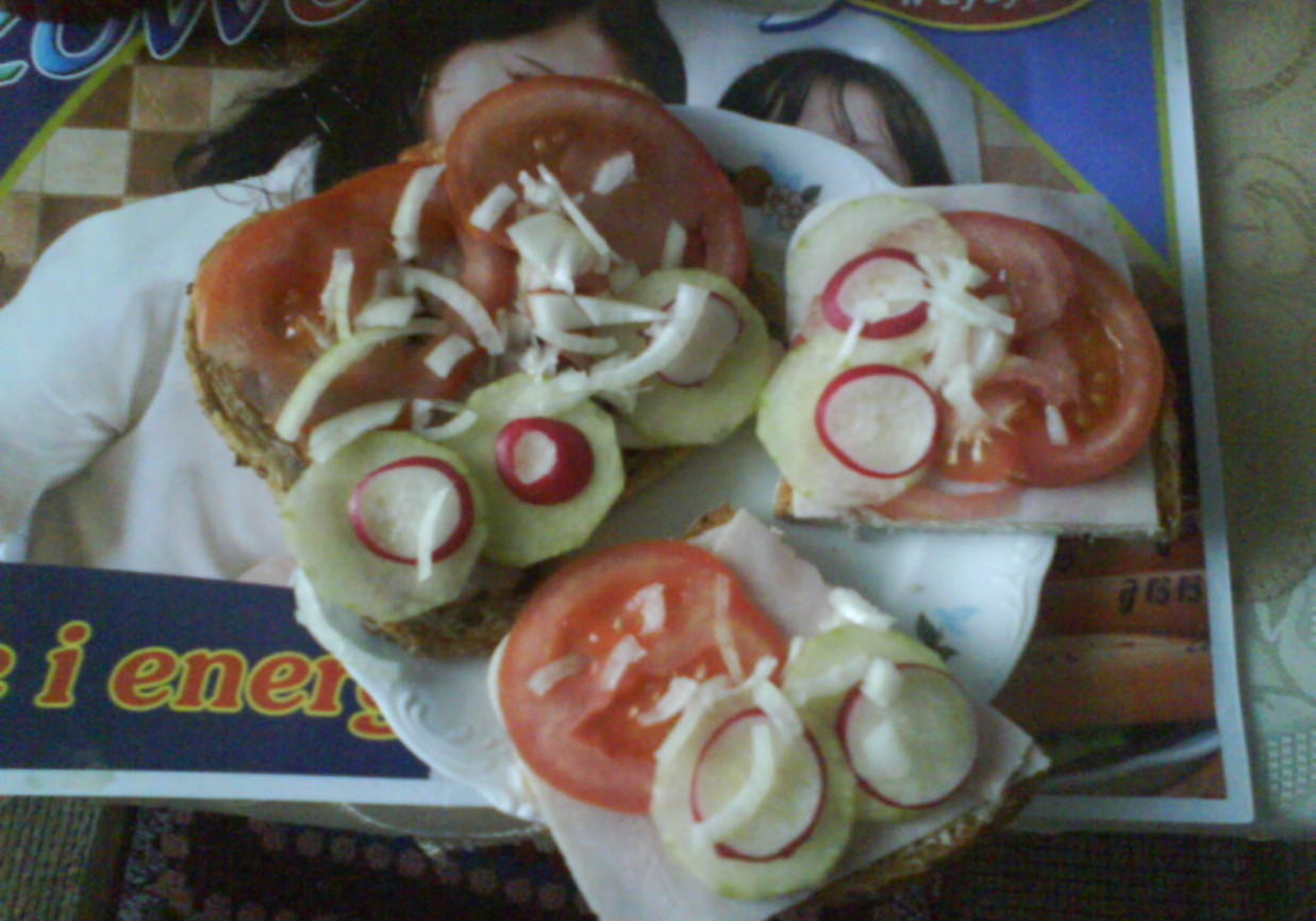 Kanapki kolorowe wiosenne - DoradcaSmaku.pl