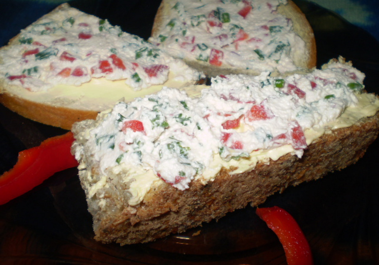 Kanapki z twarogiem - DoradcaSmaku.pl