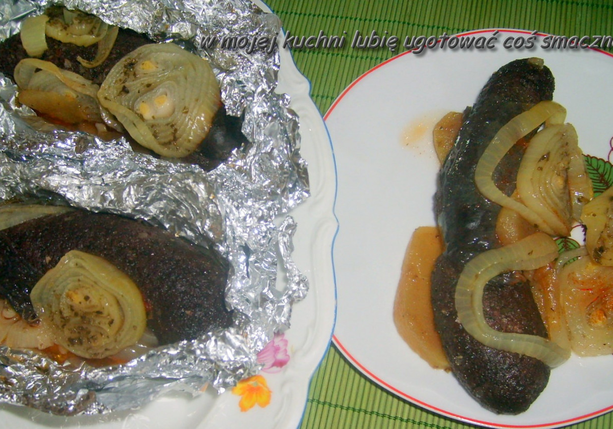 kaszanka pieczona w folii... - DoradcaSmaku.pl