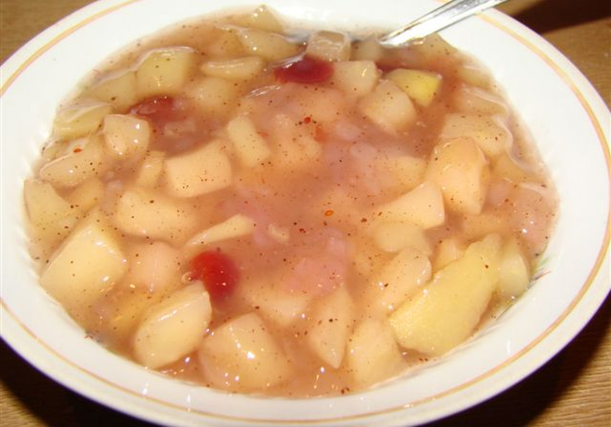 kisel z jabłkami - DoradcaSmaku.pl