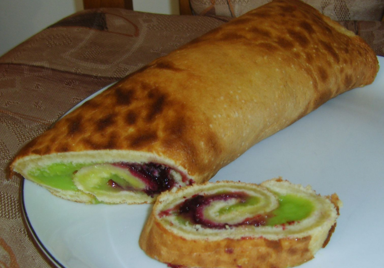 kolorowa rolada - DoradcaSmaku.pl