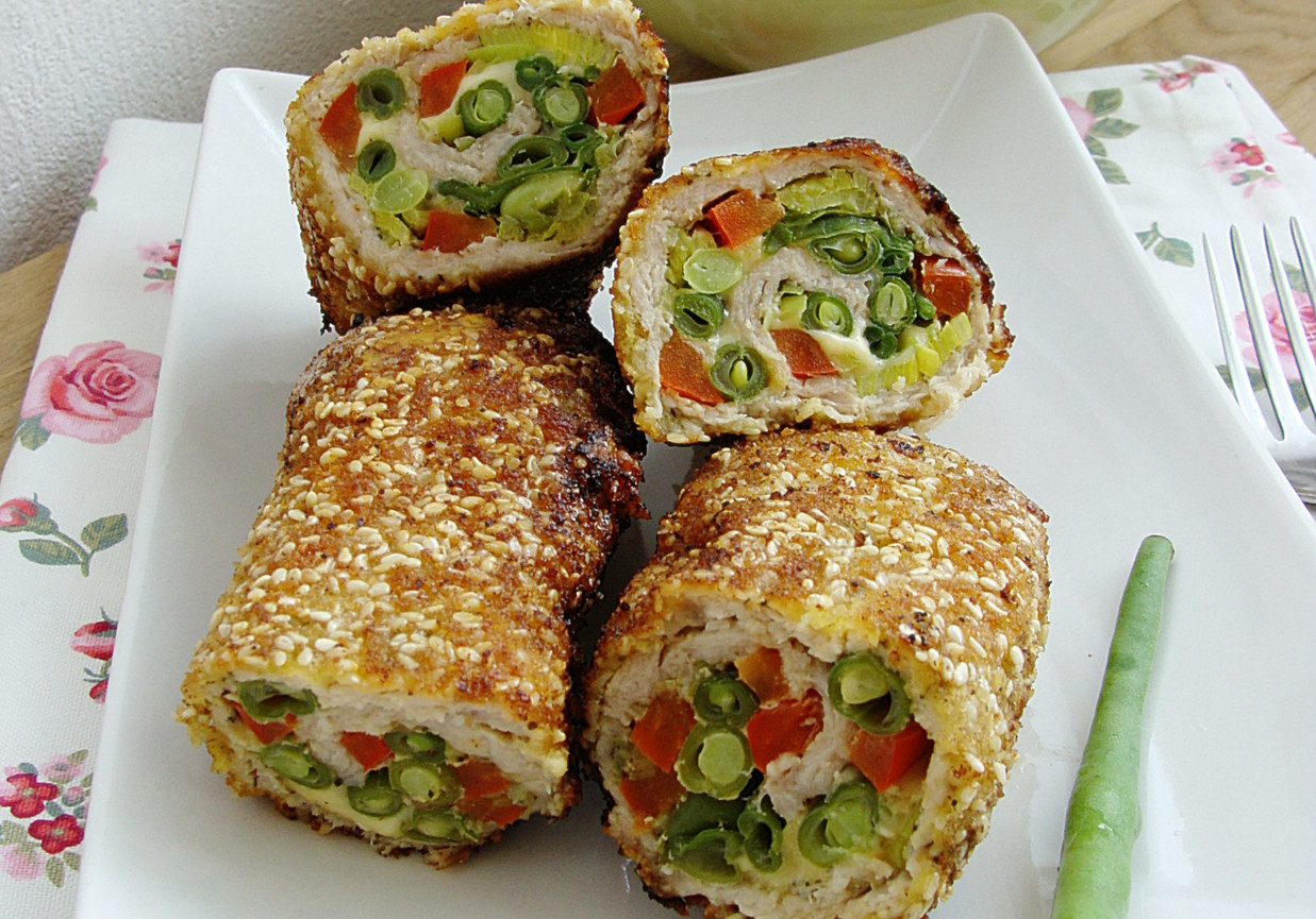 Kolorowe roladki - DoradcaSmaku.pl