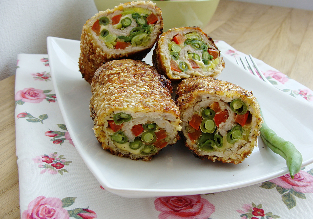 Kolorowe roladki - DoradcaSmaku.pl