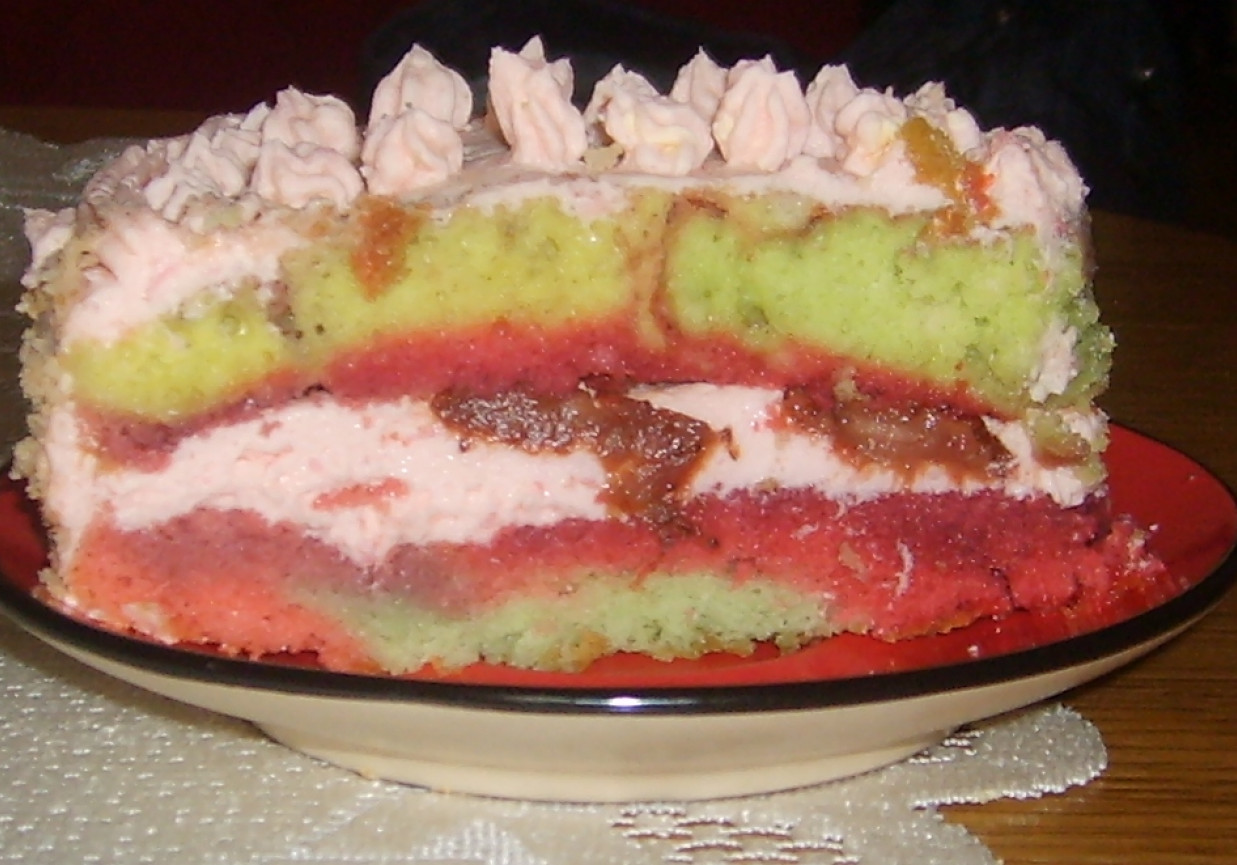 Kolorowy torcik - DoradcaSmaku.pl