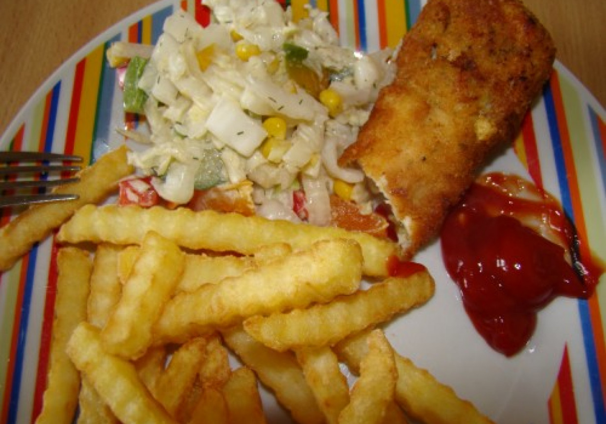 kotlet devolay z frytkami - DoradcaSmaku.pl