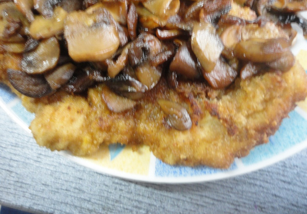 kotlet z pieczarkami - DoradcaSmaku.pl