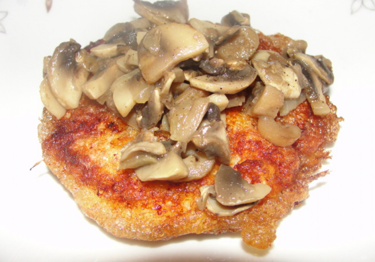 Kotlet z pieczarkami - DoradcaSmaku.pl